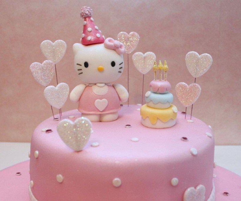 Atelier Sucrème: Pastel Hello Kitty cumpleaños