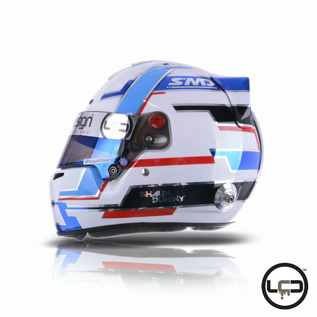 Racing Helmets Garage: Bell RS7 Pro S.Duminy 2017 by Liquid Colour Designs