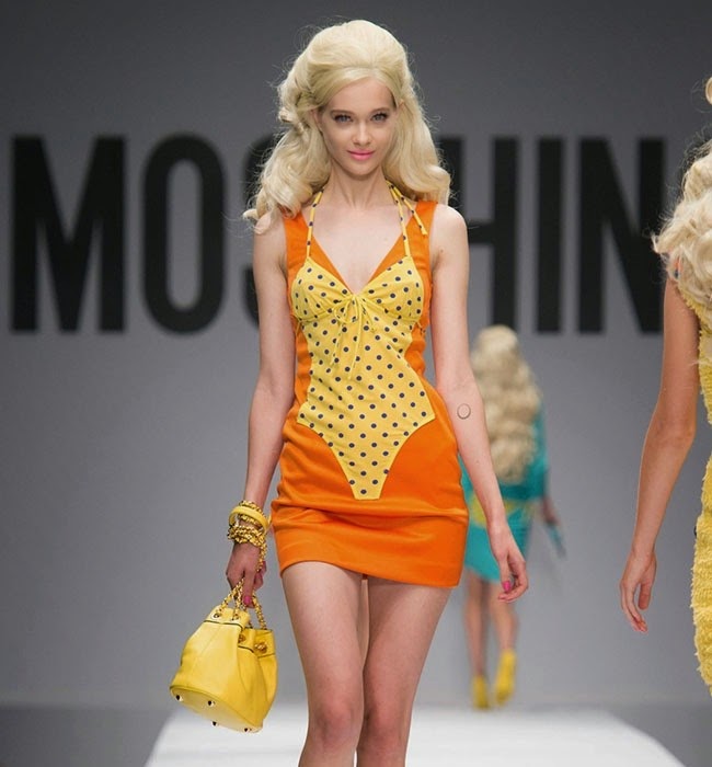 Moschino brings a Barbie inspired Spring/Summer 2015 Collection