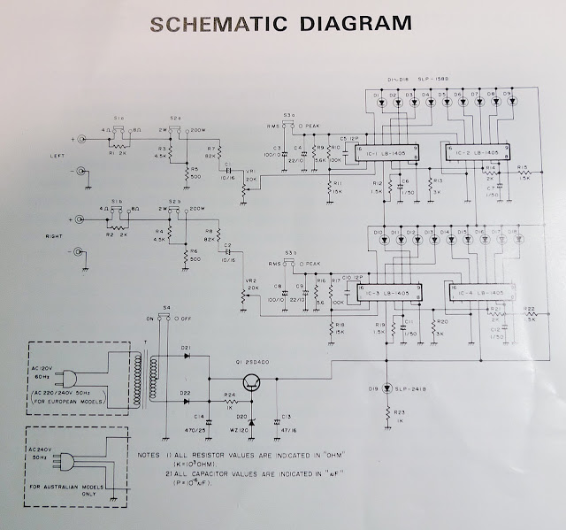 The Robb Collections: Stereo VU Meters dB Meters Audio Power Meters ...