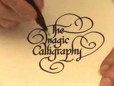 Forms of art: CALLIGRAPHY: VISUAL ART