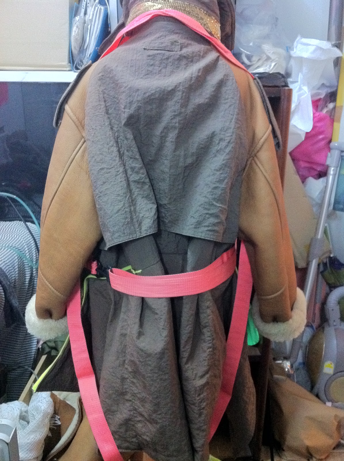 doubleu2: 11/03 무스탕 리폼의상 / mouton reform clothes