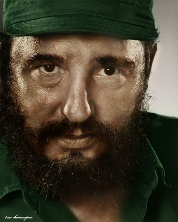 Express: Yousuf Karsh ~ Pictures colorized,