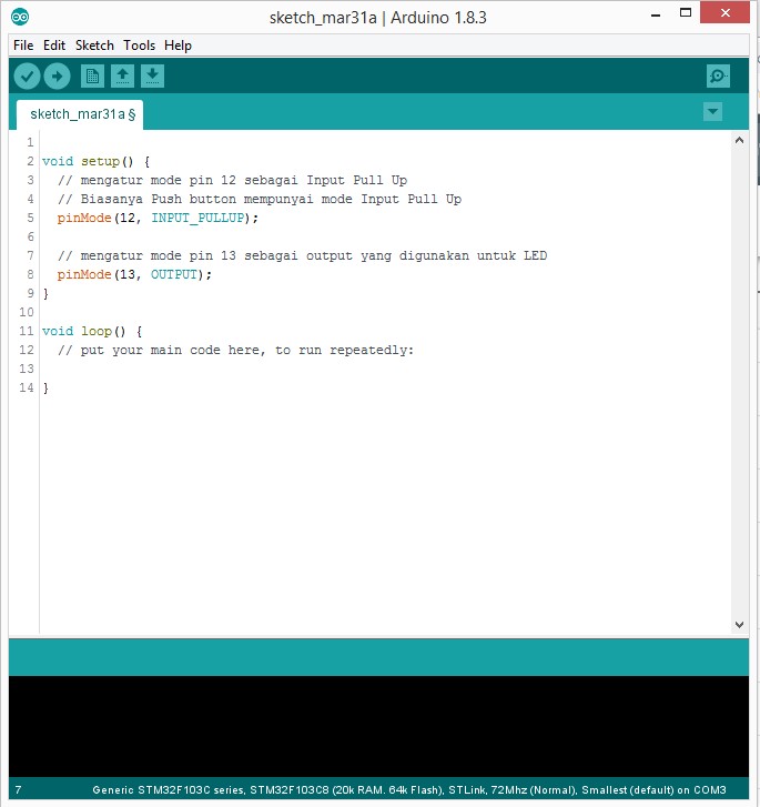 Input Dan Output Pada Arduino Ide Arduino 1