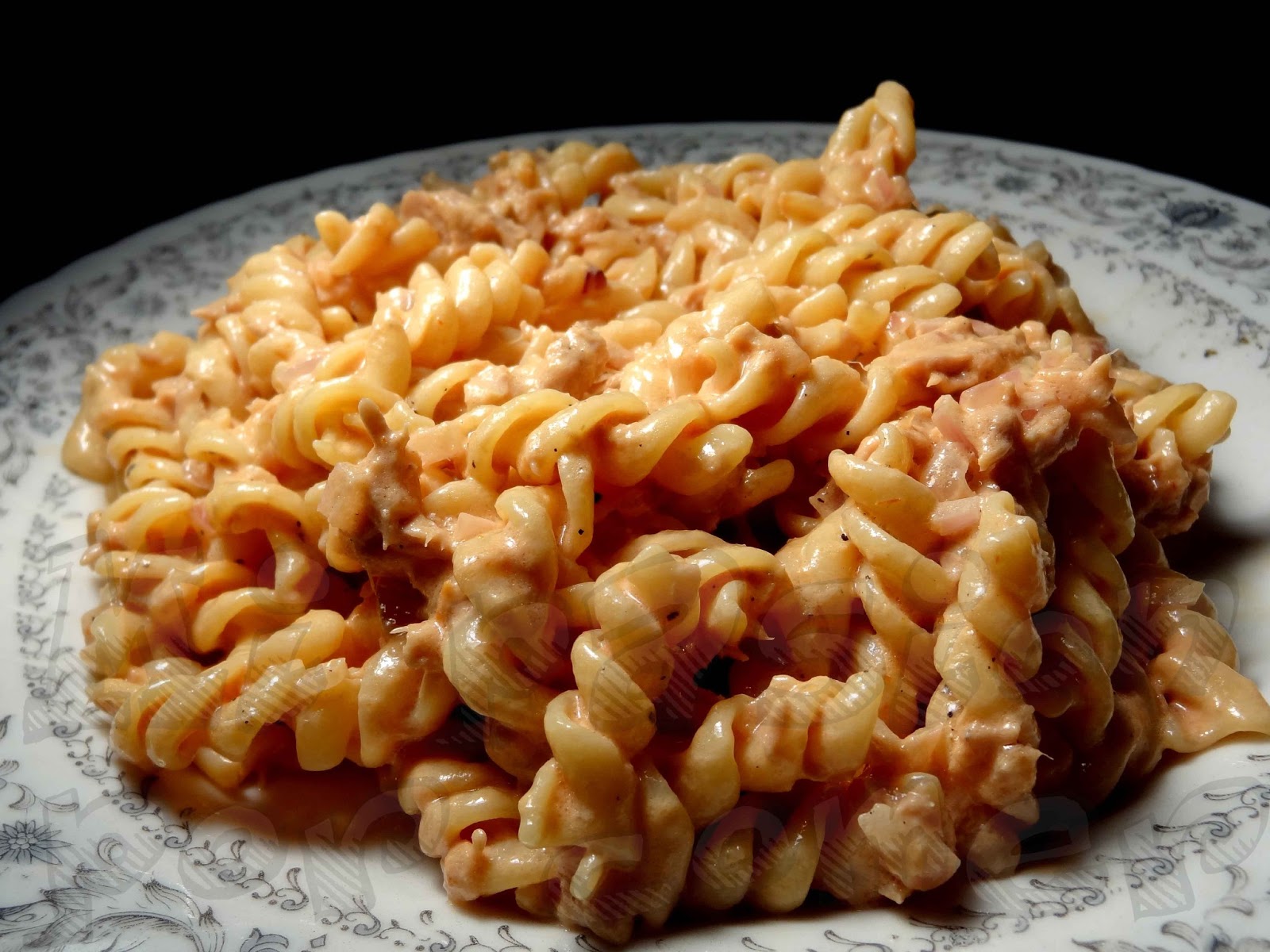 mi pasión por comer: Receta: Fideos con atún