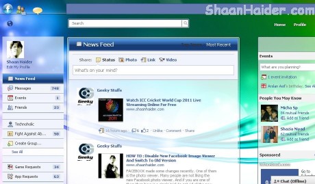 HOW TO : Change Facebook Themes, Skins And Layouts | Geeky Stuffs