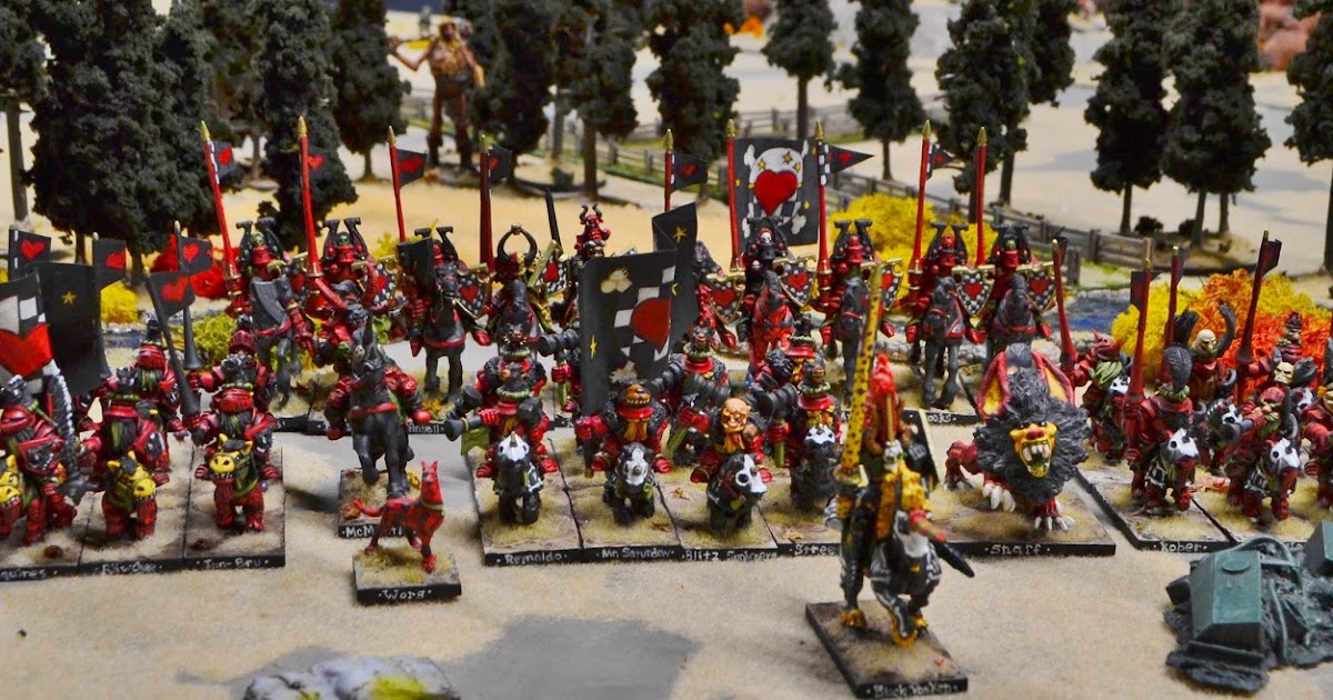 Give'em Lead: Winged Hussars: Adding to my chaos dwarf cavalry