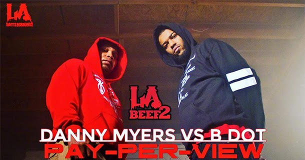 NEW RAP BATTLE!!! - "DANNY MYERS VS B DOT"...