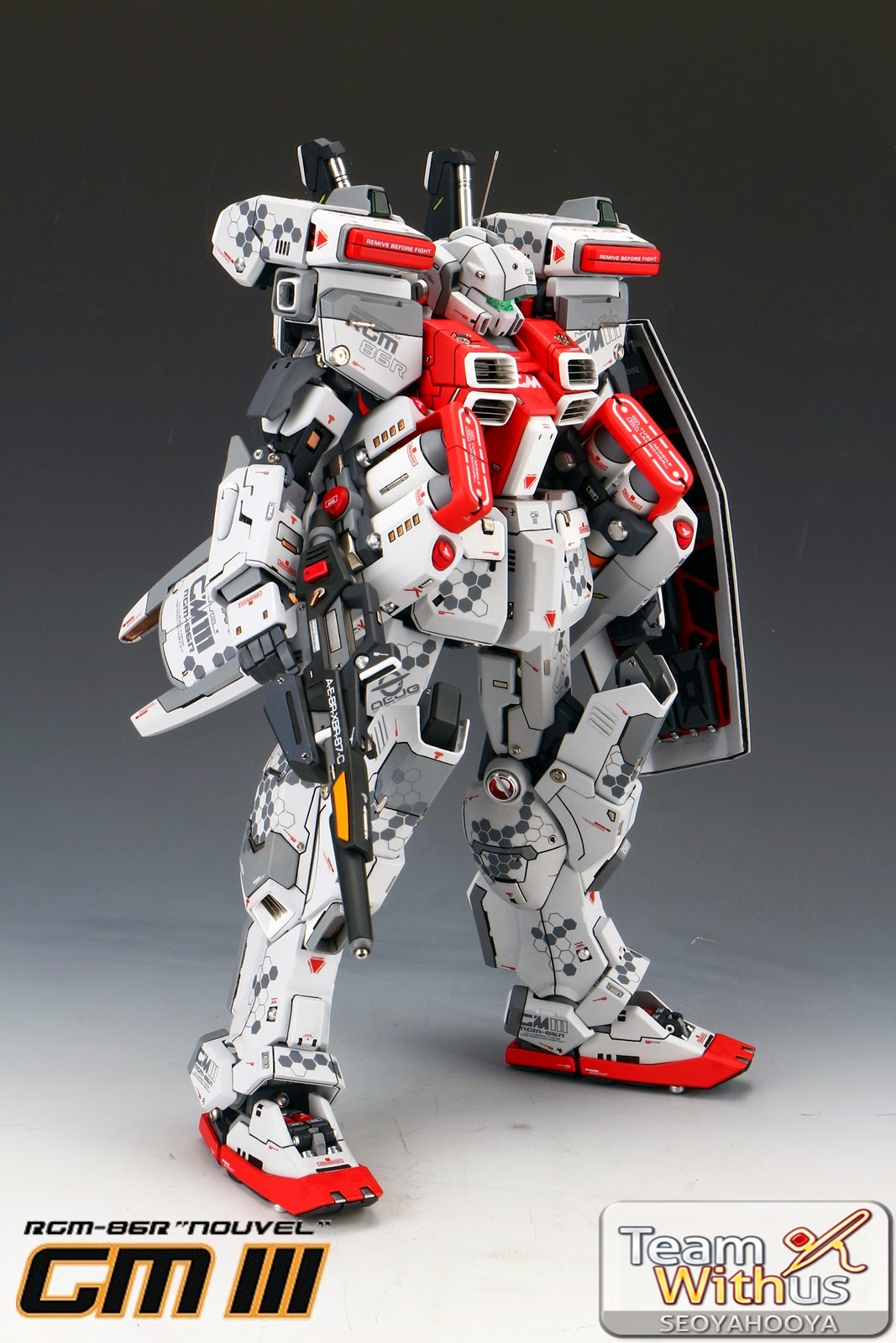 GUNDAM GUY: 1/72 RGM-86R GM III 'Nouvel' - Painted Build