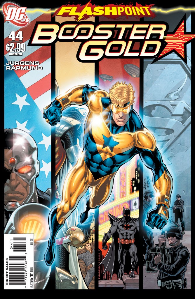 The Comic Book Catacombs: Rayboy's Review: Booster Gold #44 (DC Comics)
