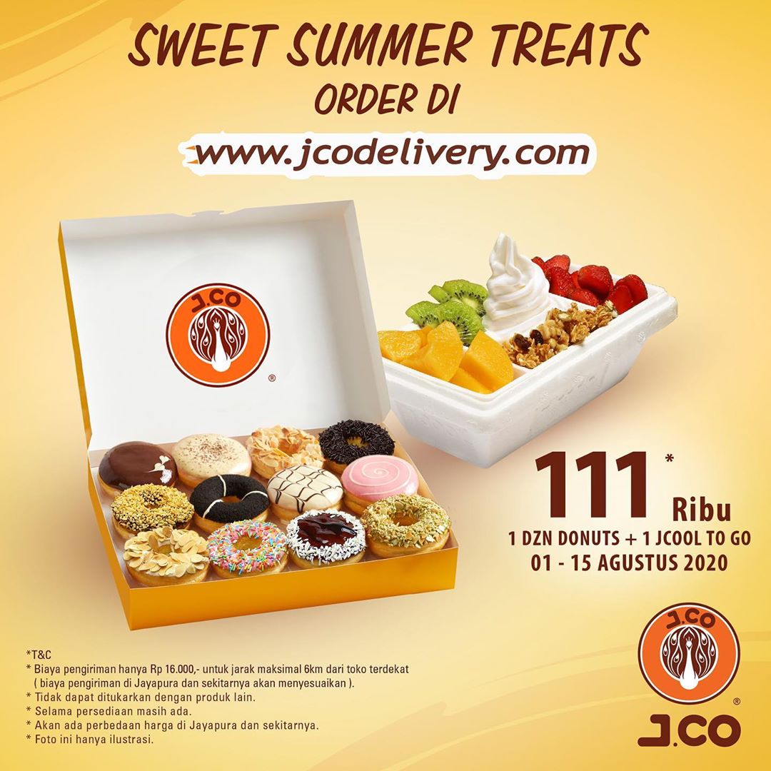 Harga Promo JCO Terbaru Sweet Summer Treats