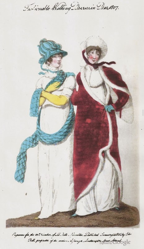 Two Nerdy History Girls: Fashions for January 1808