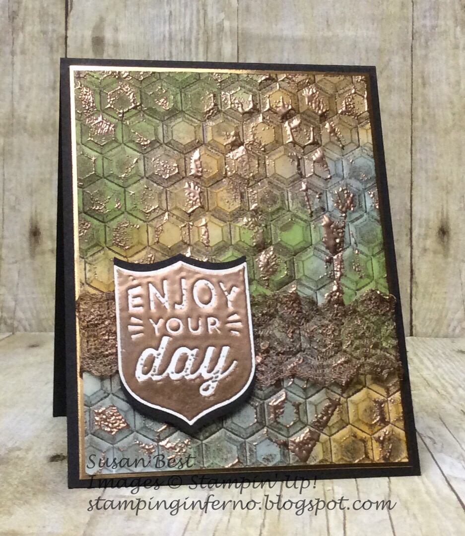Stamping Inferno: Badges & Banners for What Will You Stamp?