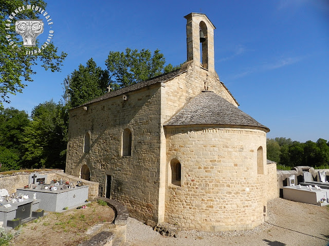 LA FRANCE MEDIEVALE: SABRAN (30) - Chapelle romane Saint-Julien-de ...