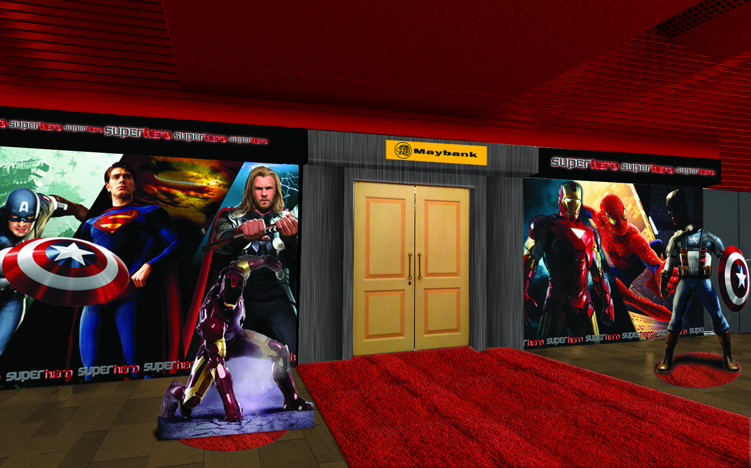 K I T O . A R T W O R K: SuperHero Stage