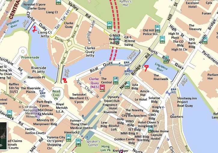 Observe the world: Alexander PCN at Zion road across Clarke Quay to ...