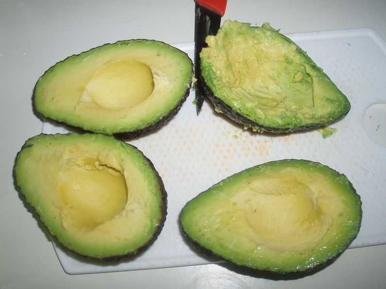 Adventures in Flavorland: Stuffed baked avocados (with rice, cream and ...