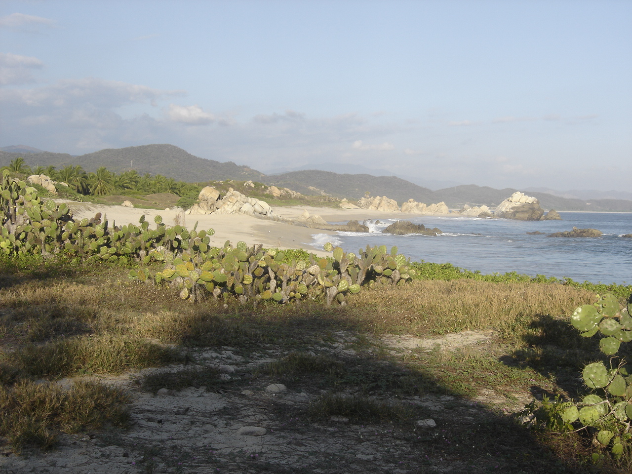 Tourisme au Mexique: cacalotepec population de pêcheurs