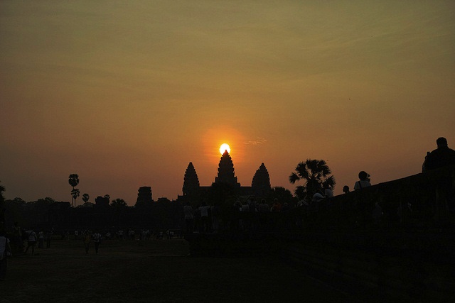 GOLDEN ANGKOR WAT, SIEM REAP, KINGDOM OF CAMBODIA - CAMBODIA