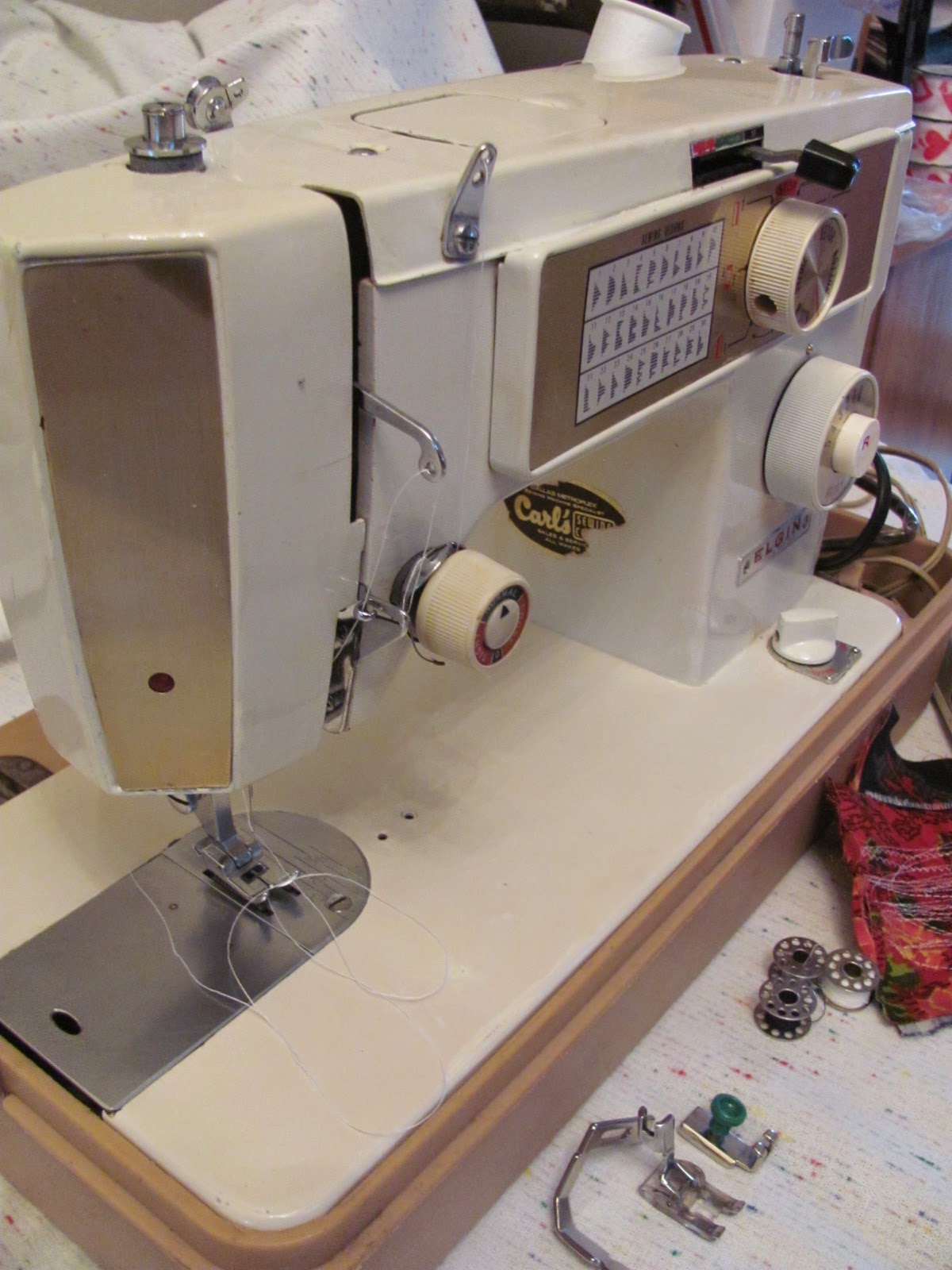 My Sewing Machine Projects : Elgin S-1145 Sewing Machine National ...