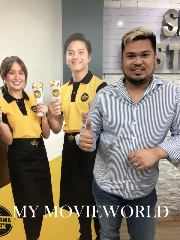 My Movie World: KathNiel is A Proud Ambassador of Shawarma Shack