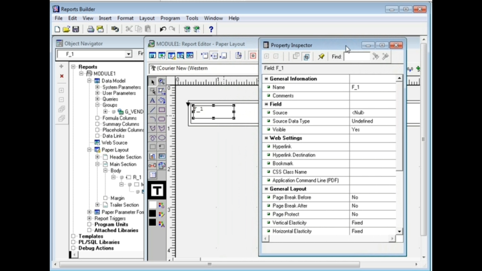 How to create oracle text reports with Examples
