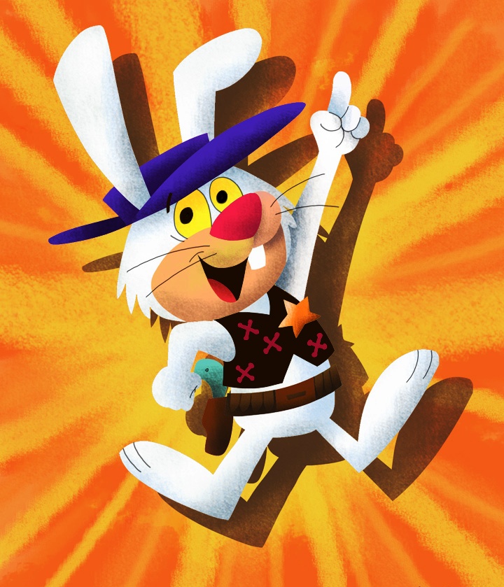 FigurasVitales !!: Una Serie: Ricochet Rabitt - Hanna Barbera 1964.-