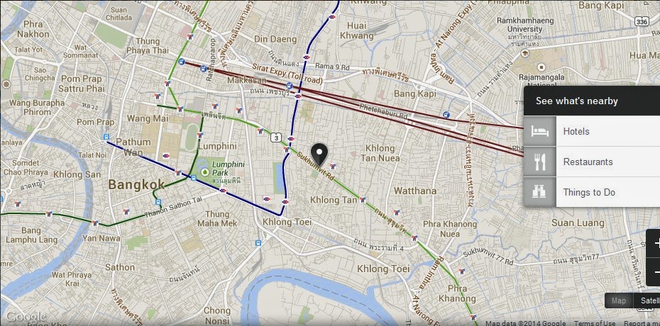 Wat That Thong Bangkok Location Attractions Map | About BTS Bangkok ...
