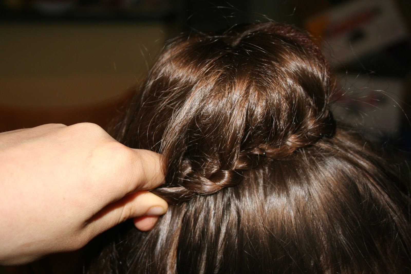 Bonnie's Blessings: Hair Tutorial // Sophia Lucia lace braided bun