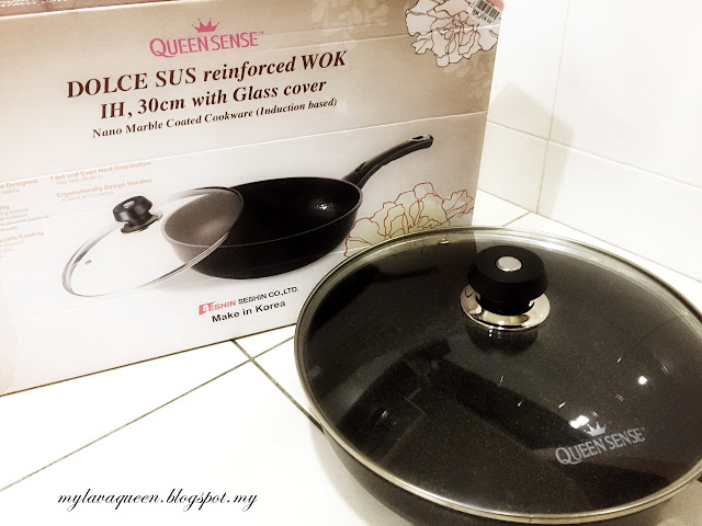 MY NEW SEXY NONSTICK WOK: QUEEN SENSE DOLCE SUS - Lava Queen