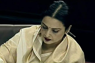 Bollytter: Rekha taking oath in Rajya Sabha MP Photos