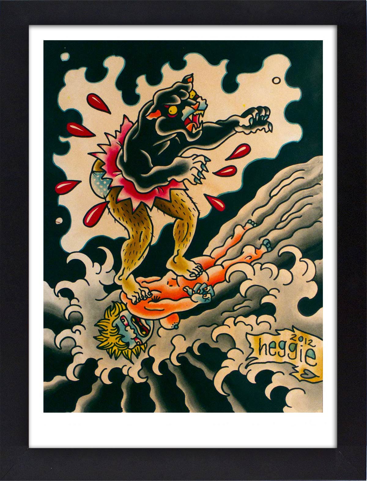 INSIDE THE ROCK POSTER FRAME BLOG: Mark Heggie Cracker Barrel Print and ...