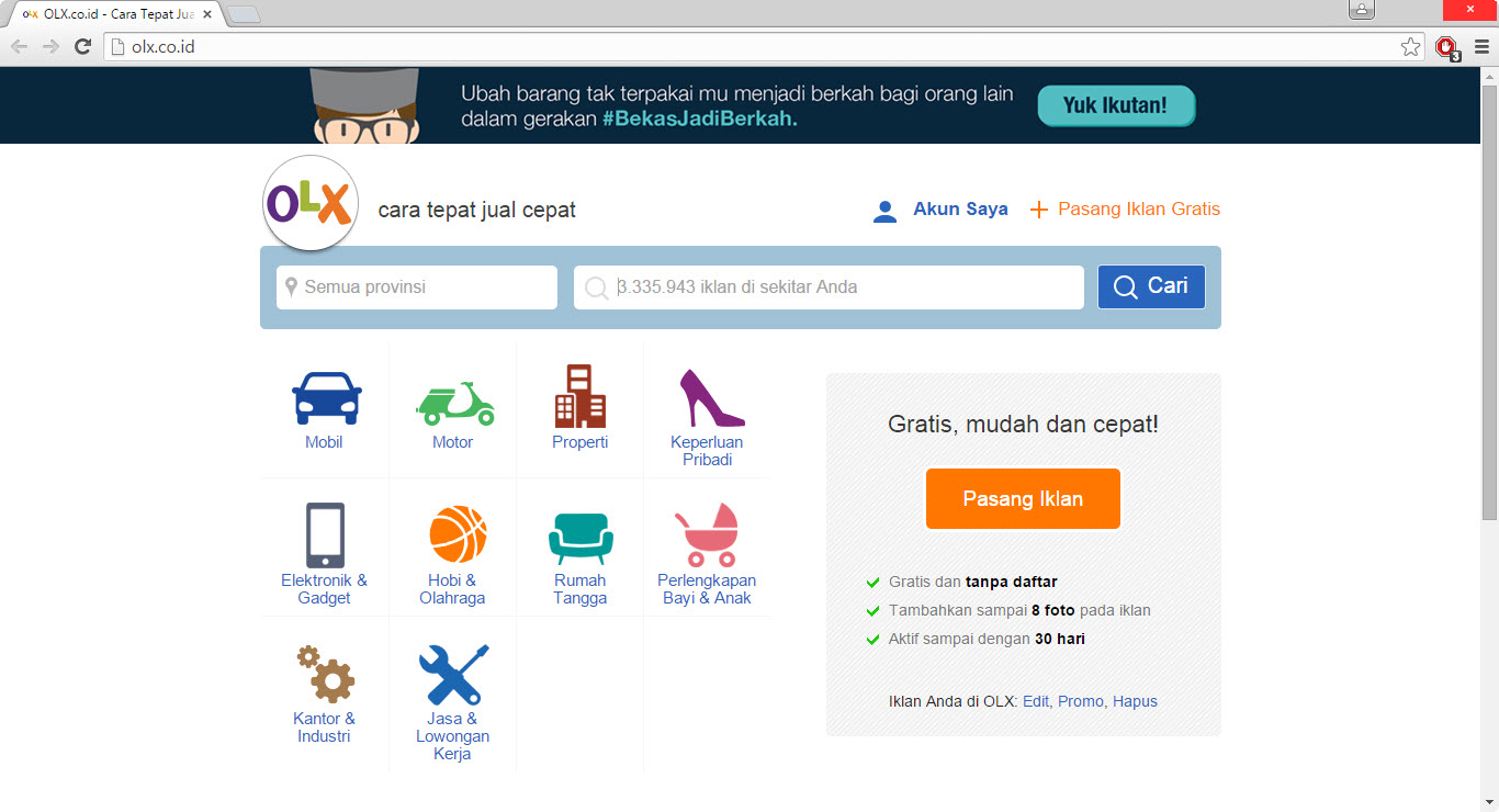 Tips membeli barang di OLX.co.id | webchand.net