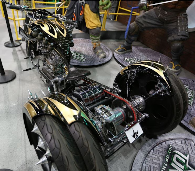 Just A Car Guy: The motorcycles used in “Teenage Mutant Ninja Turtles 2