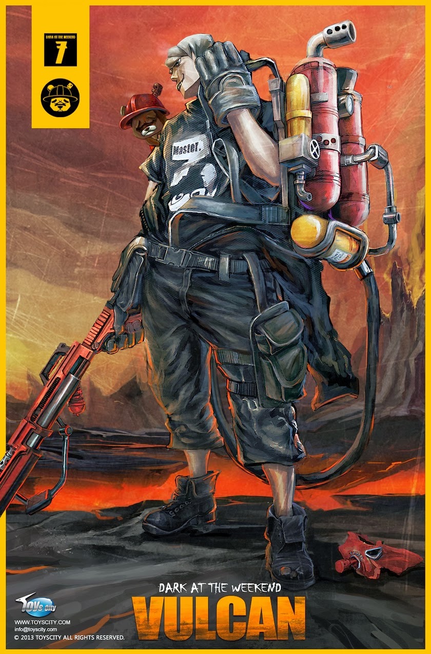 toyhaven: Preview Toys City 1/6 scale "Dark at the Week-end" Vulcan ...