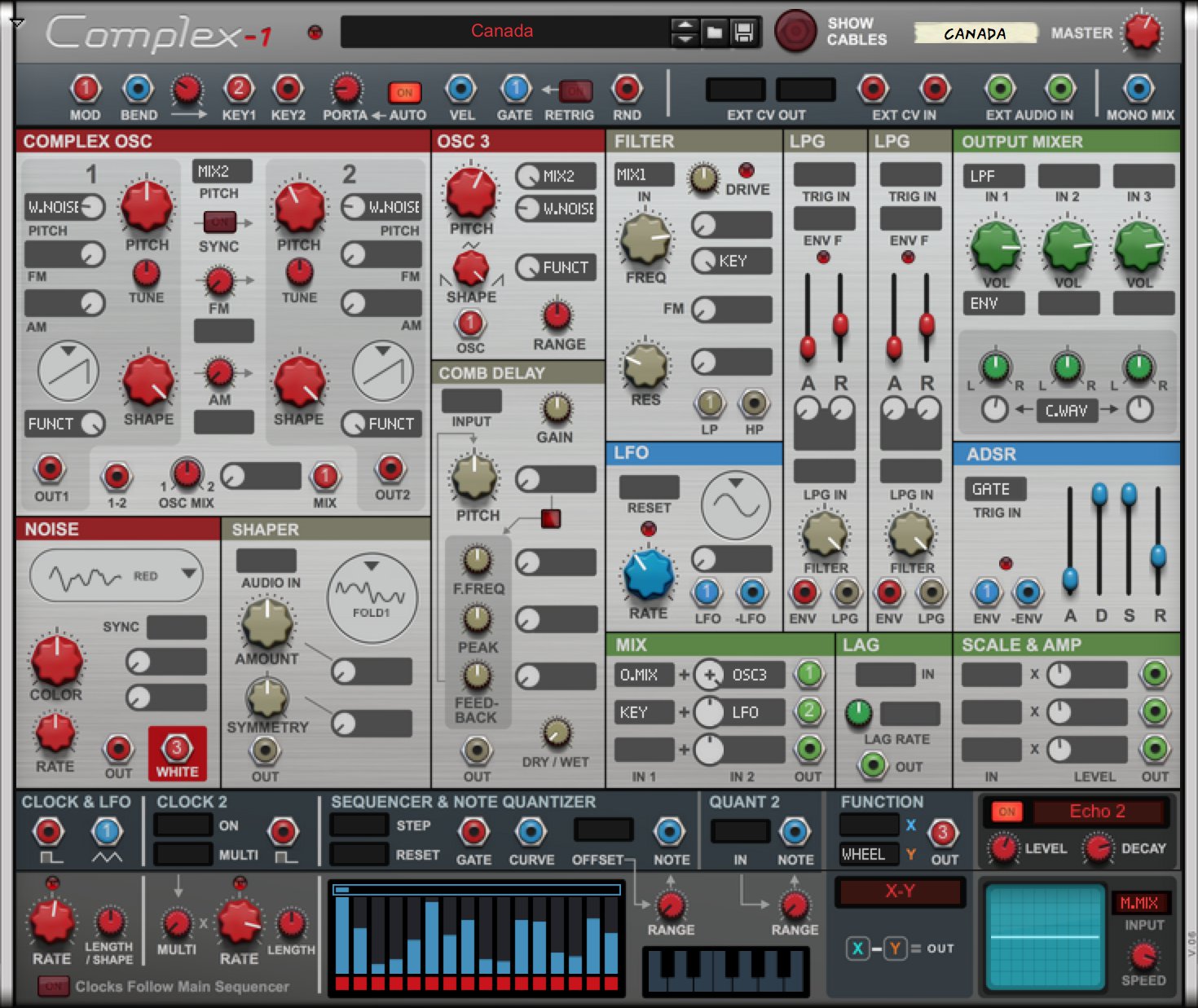 MATRIXSYNTH: New Propellerhead Complex-1 Modular Synthesizer for Reason