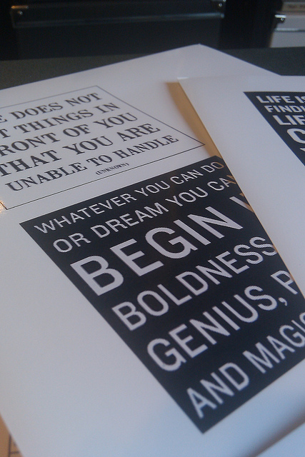 FOCAL POINT STYLING: DIY MAGNET QUOTE BOARDS & DOORS