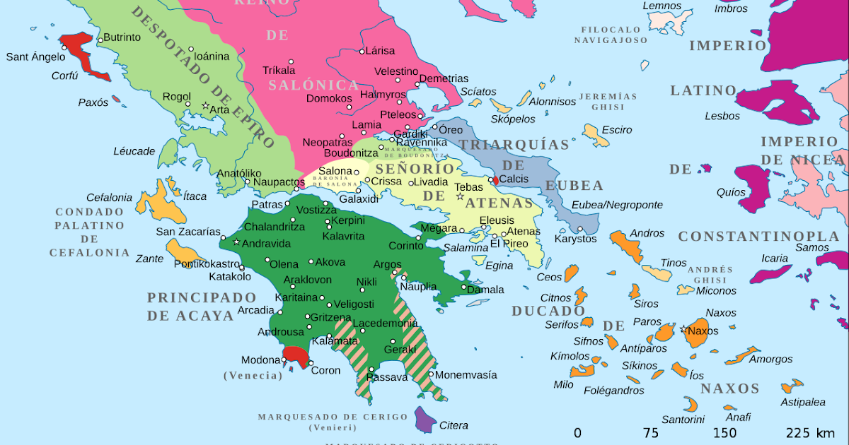 El Principado de Acaya o Morea