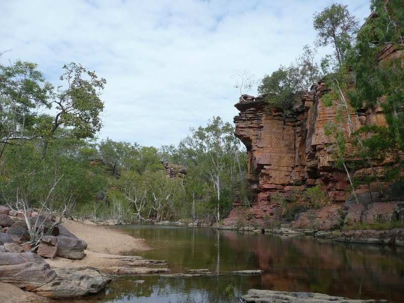 Nele & Andrew Around Oz: Edith Falls Campsite, Nitmiluk National Park, NT