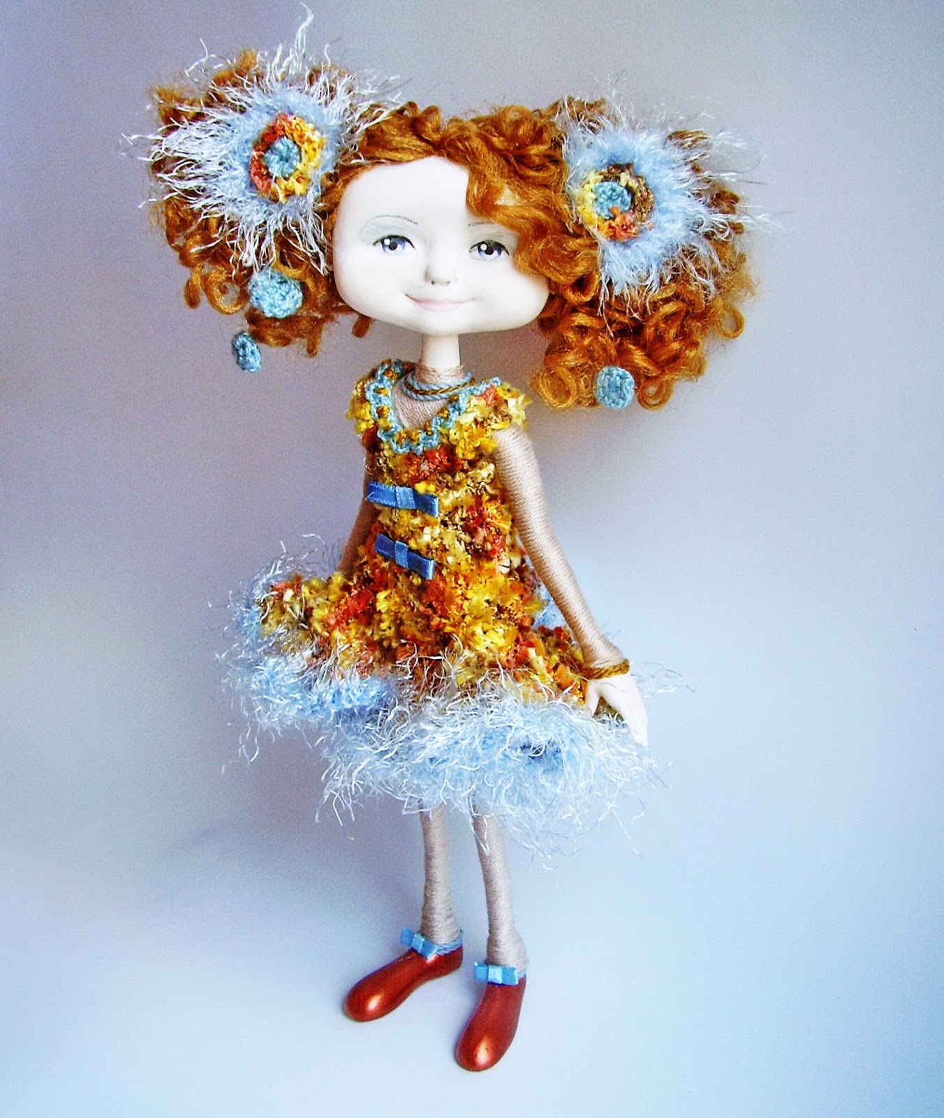 Дяченко Оксана. Авторские куклы и вязаные малыши: Авторская сувенирная ...