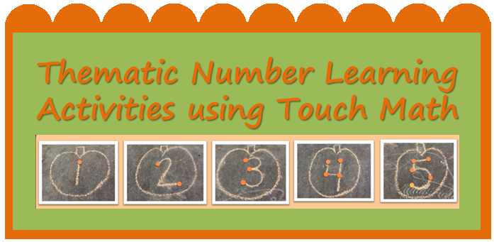 The RV Classroom: Using Touch Math to Teach Numbers
