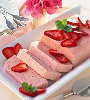 frozen strawberry zabaglione | Quick Recipes & Kitchen Tips