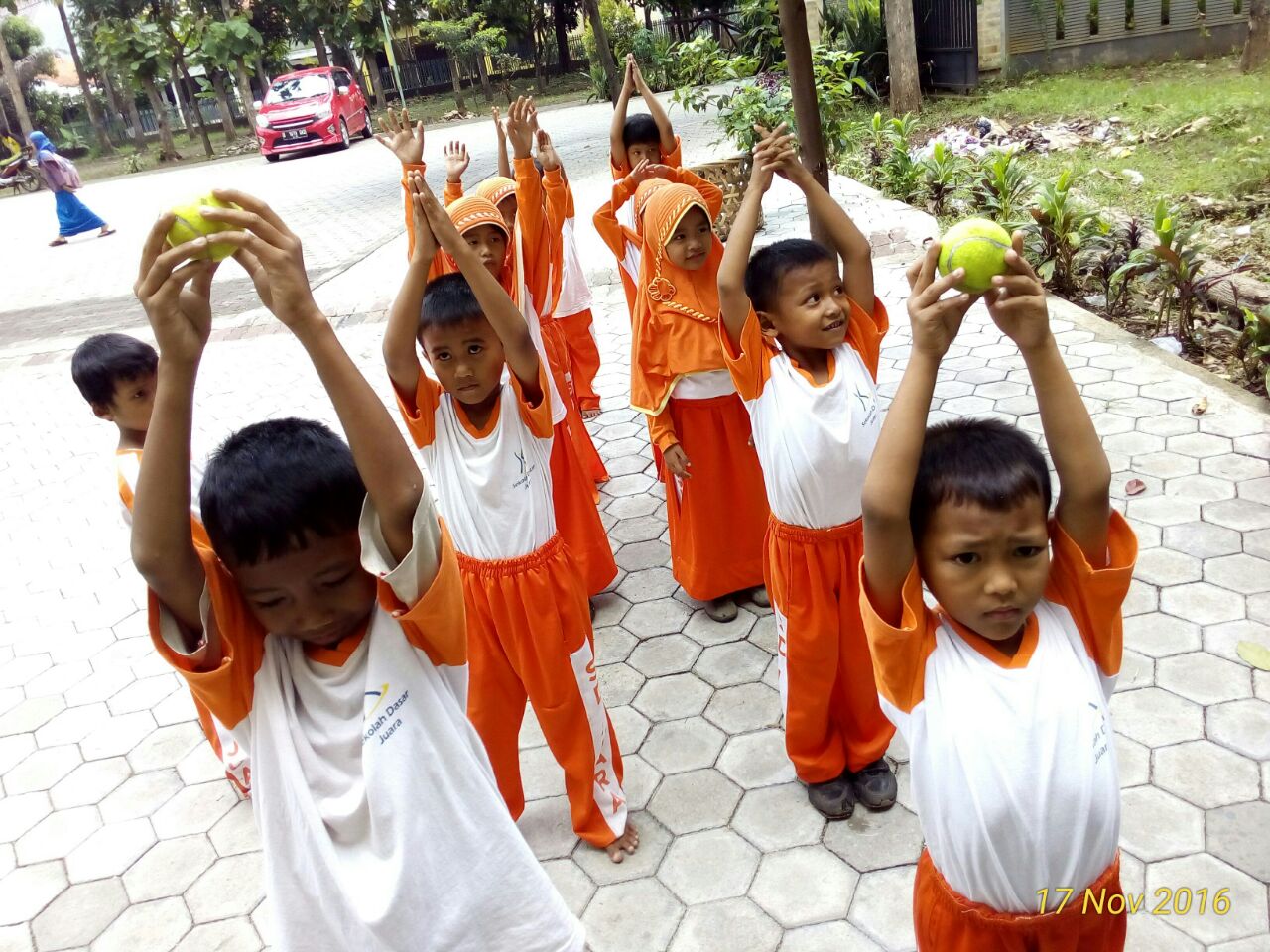 Kegiatan SD Juara Tangerang Hari Ini, Kamis 17 Nop 2016