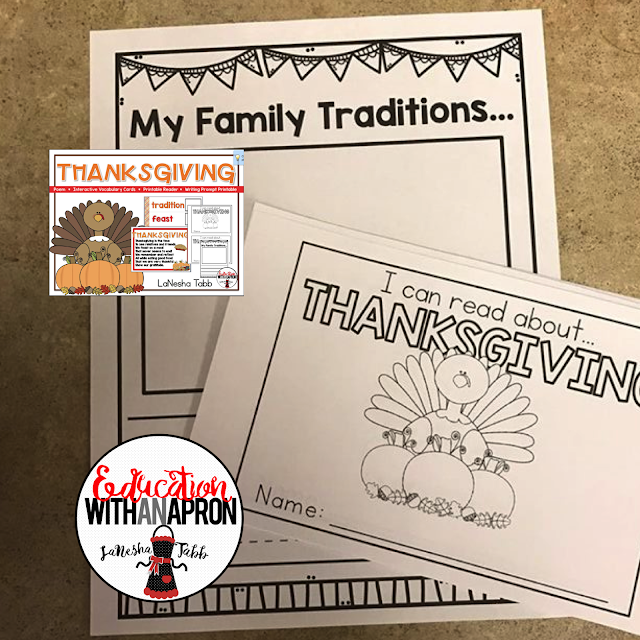 Thanksgiving Week in Primary! - LaNesha Tabb - Writing Educator, Author ...