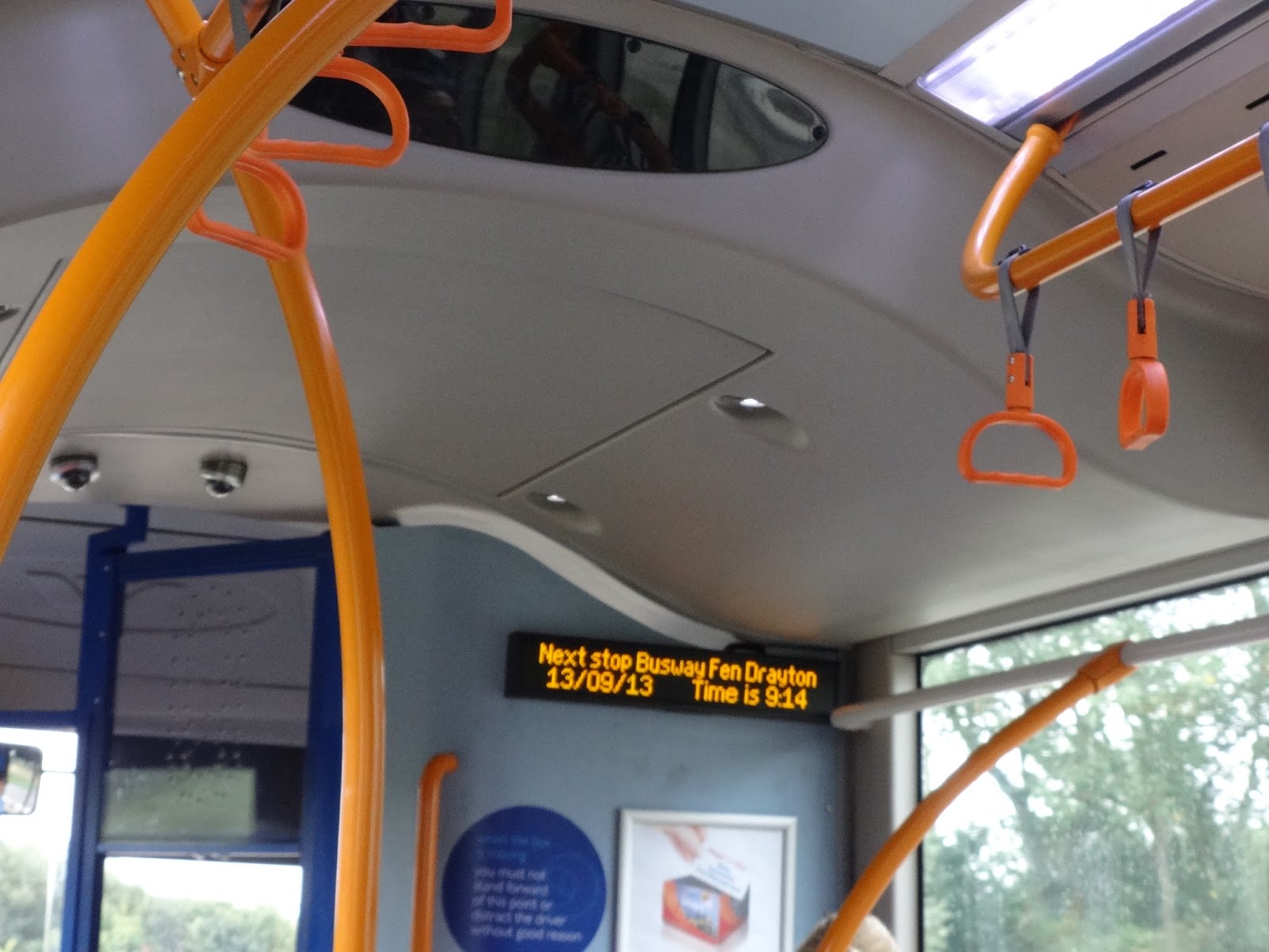 Travelling the Cambridgeshire guided busway: September 2013