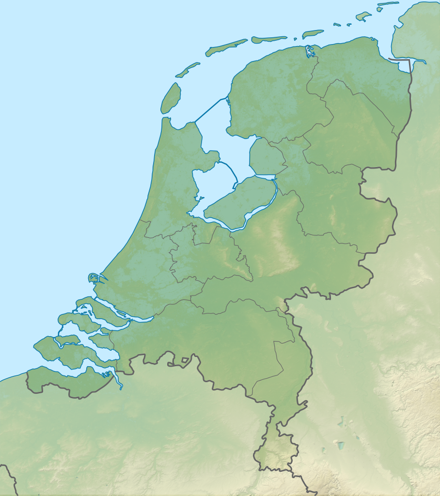 Netherlands Friesland Map
