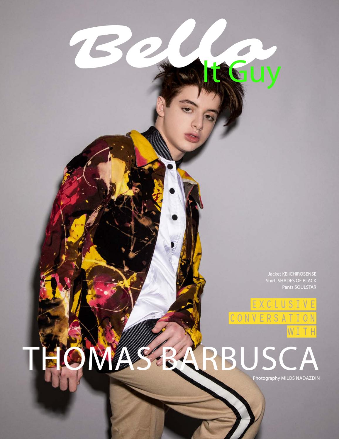 Thomas Barbusca para BELLO Magaazine por Miloš Nadaždin