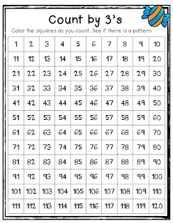 Joyfully Teaching: Make your Masterpiece - Skip Counting Print and Go