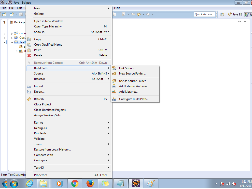 How To Install And Configure Cucumber Java Automation99