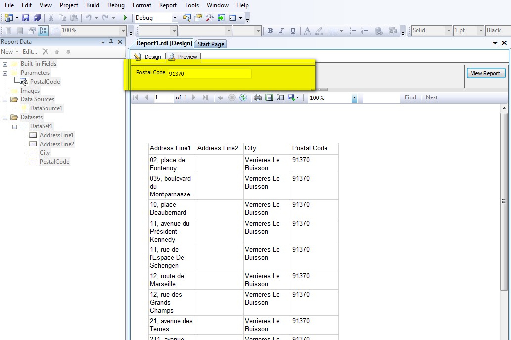 MSBI: Session 8: Creating an SSRS Parameterized Report
